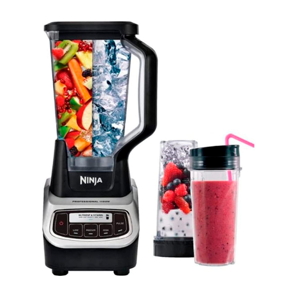 Ninja Licuadora Profesional, Vasos Nutri, 1100W – BL621 – KAEGA Comercial